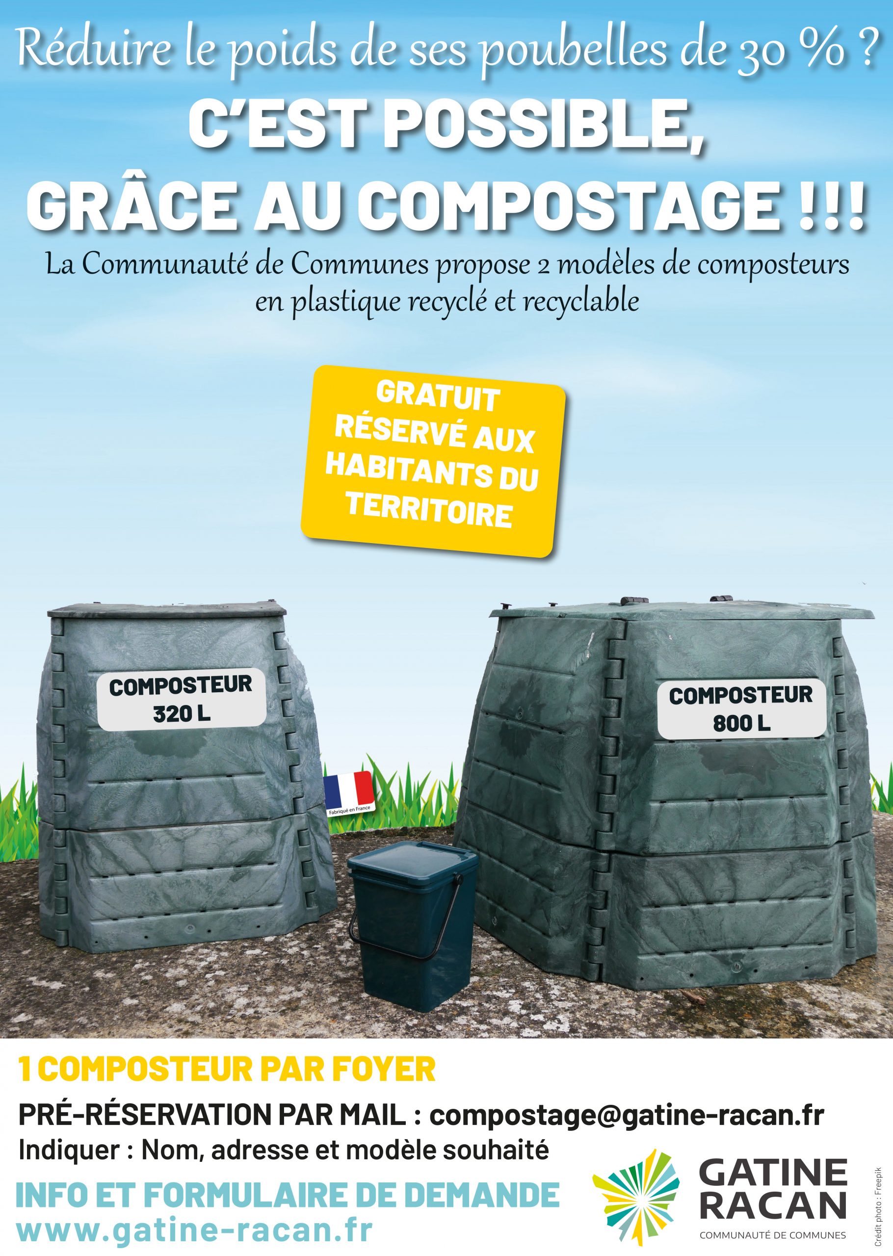 Je réduis - Je composte - Gâtine Racan