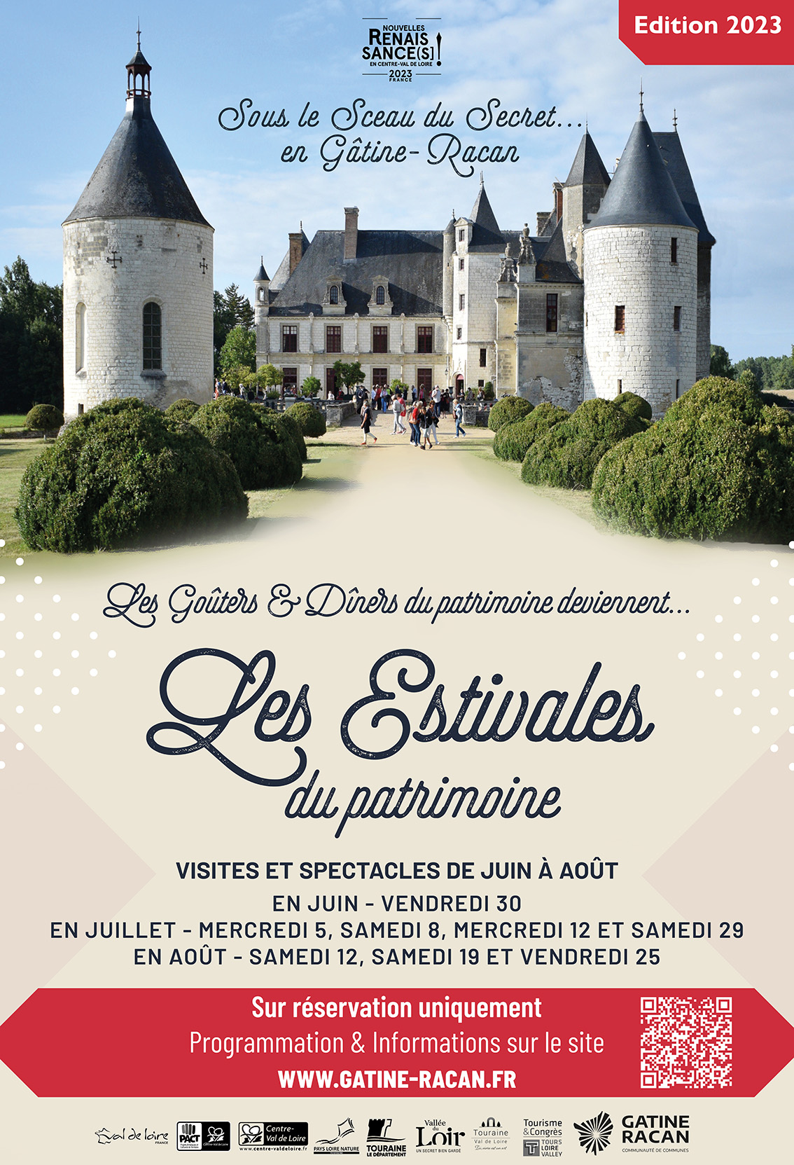 Les Estivales du Patrimoine - Gâtine Racan