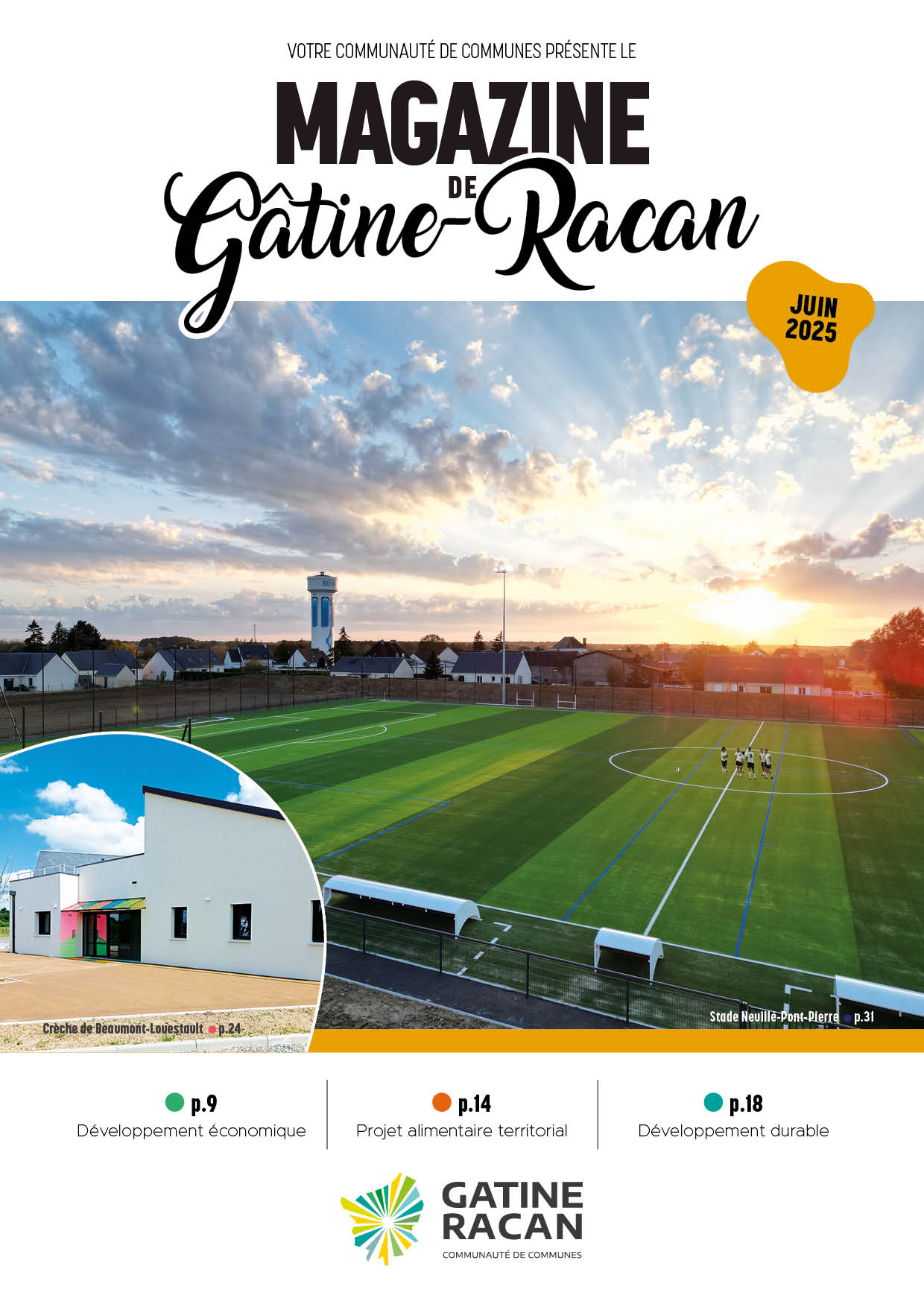Le Magazine de la Communauté de Communes 2025 - Gâtine Racan